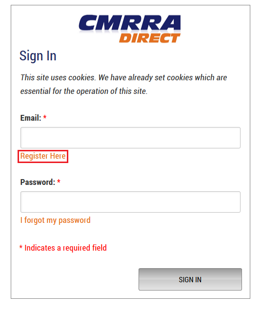How to Register for a CMRRA Direct MLA Licensee User Account - CMRRA