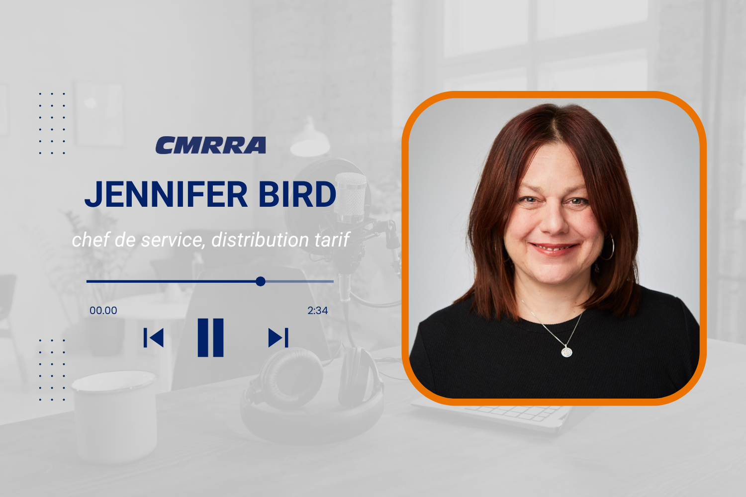 Avant-scène : Jennifer Bird - CMRRA